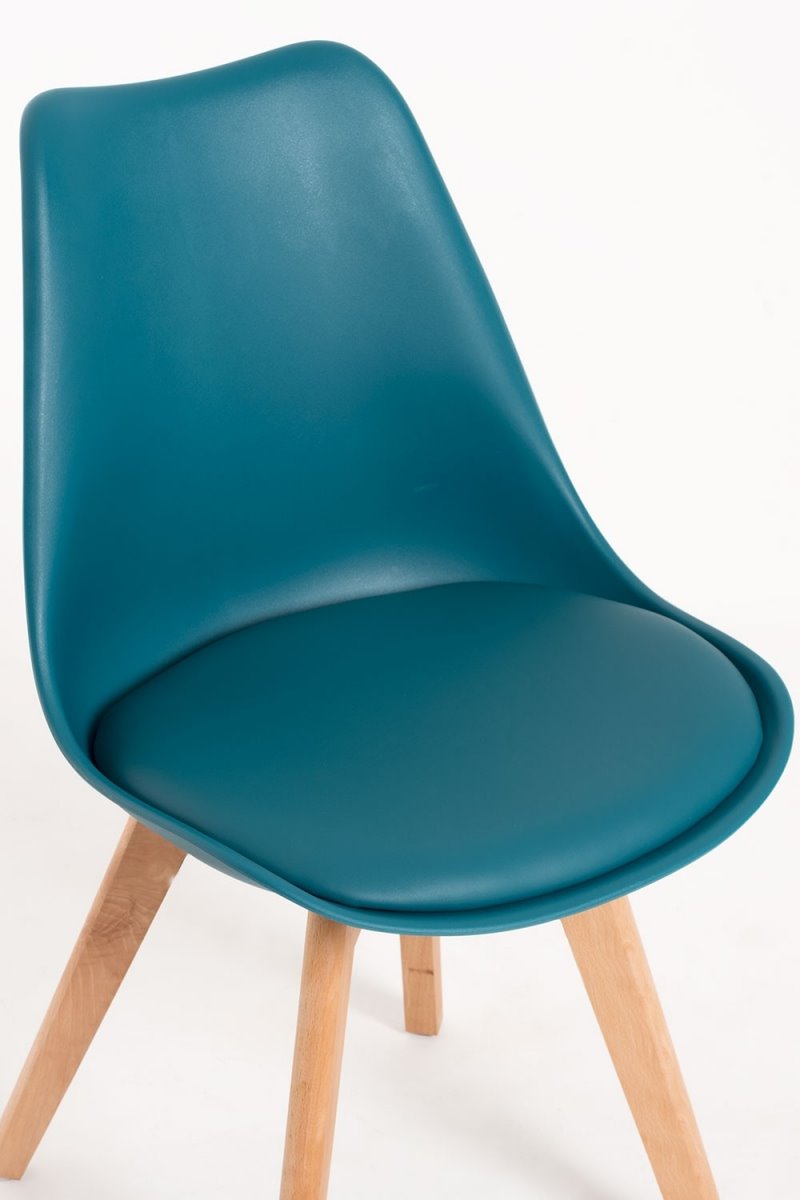 Pack 2 Sillas Synk Basic - Verde azulado - Conforama