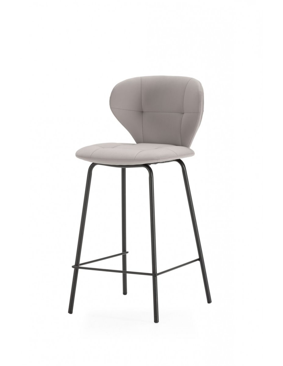 Pack de 2 taburetes altos MAURA color beige - Conforama