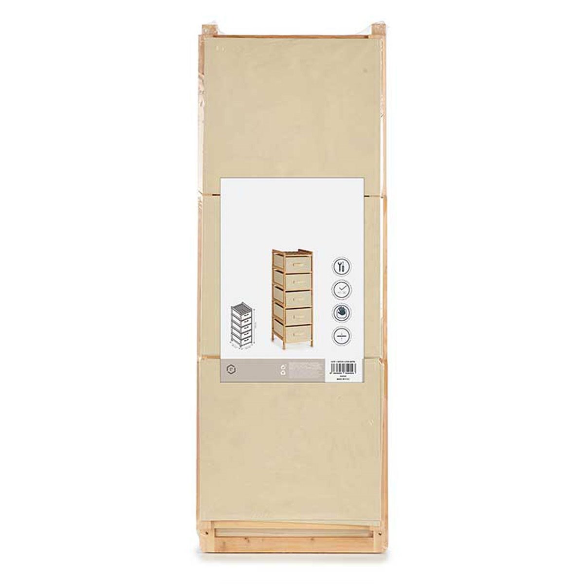 Mueble ancho 5 cajones colección KIPIT 103x36x34 cm - Conforama