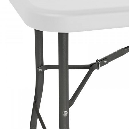 Mesa Plegable 240cm Rectangular Blanca Catering Thinia Home - Conforama