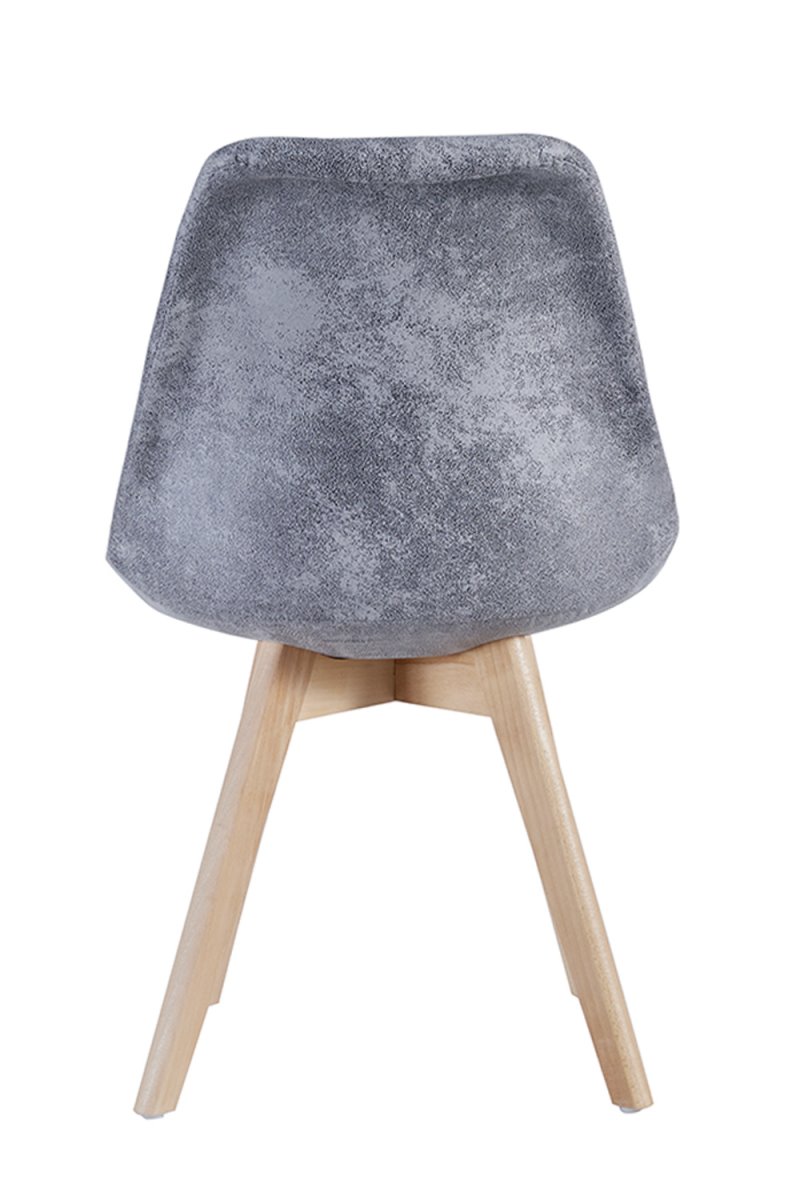 Pack 2 Sillas Synk Vintage - Gris claro - Conforama