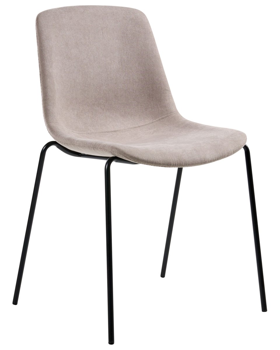 Conjunto de 4 sillas de comedor TILLER Beige - Conforama