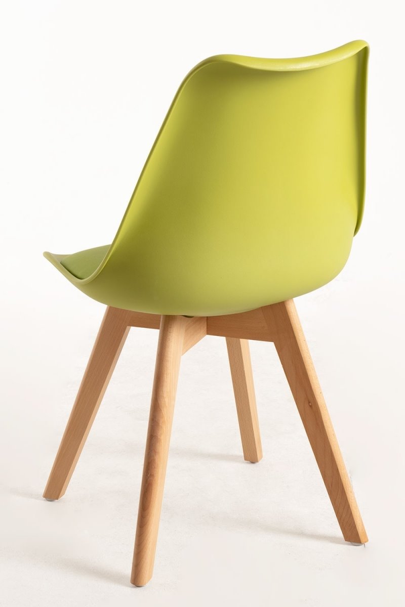 Pack 6 Sillas Synk Basic - Verde Claro - Conforama