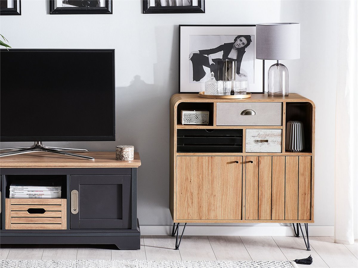 Aparador KYLE Marrón claro - Conforama