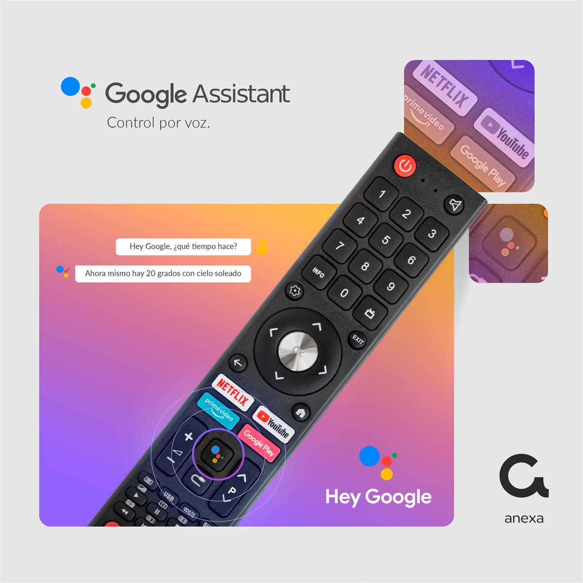 Televisor Smart TV 24 pulgadas HD. Google Official con Android 11 ...