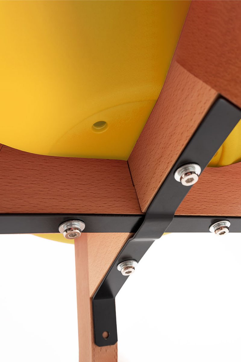 Silla Synk Basic - Amarillo - Conforama