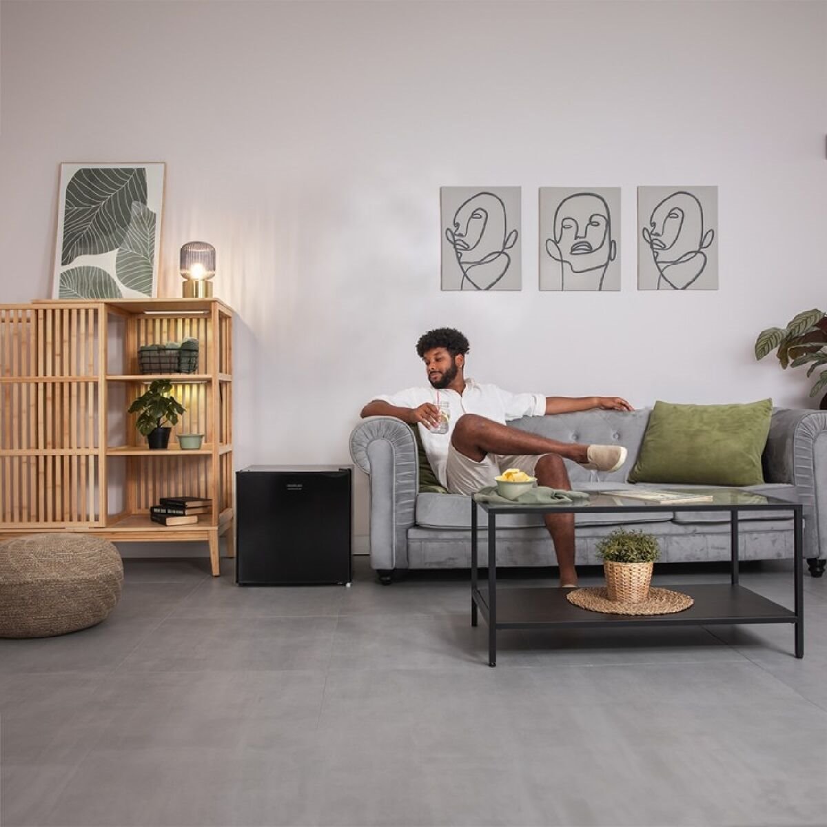 Mini Nevera Cecotec GrandCooler 20000 L SilentCompress Negro 46 L ...