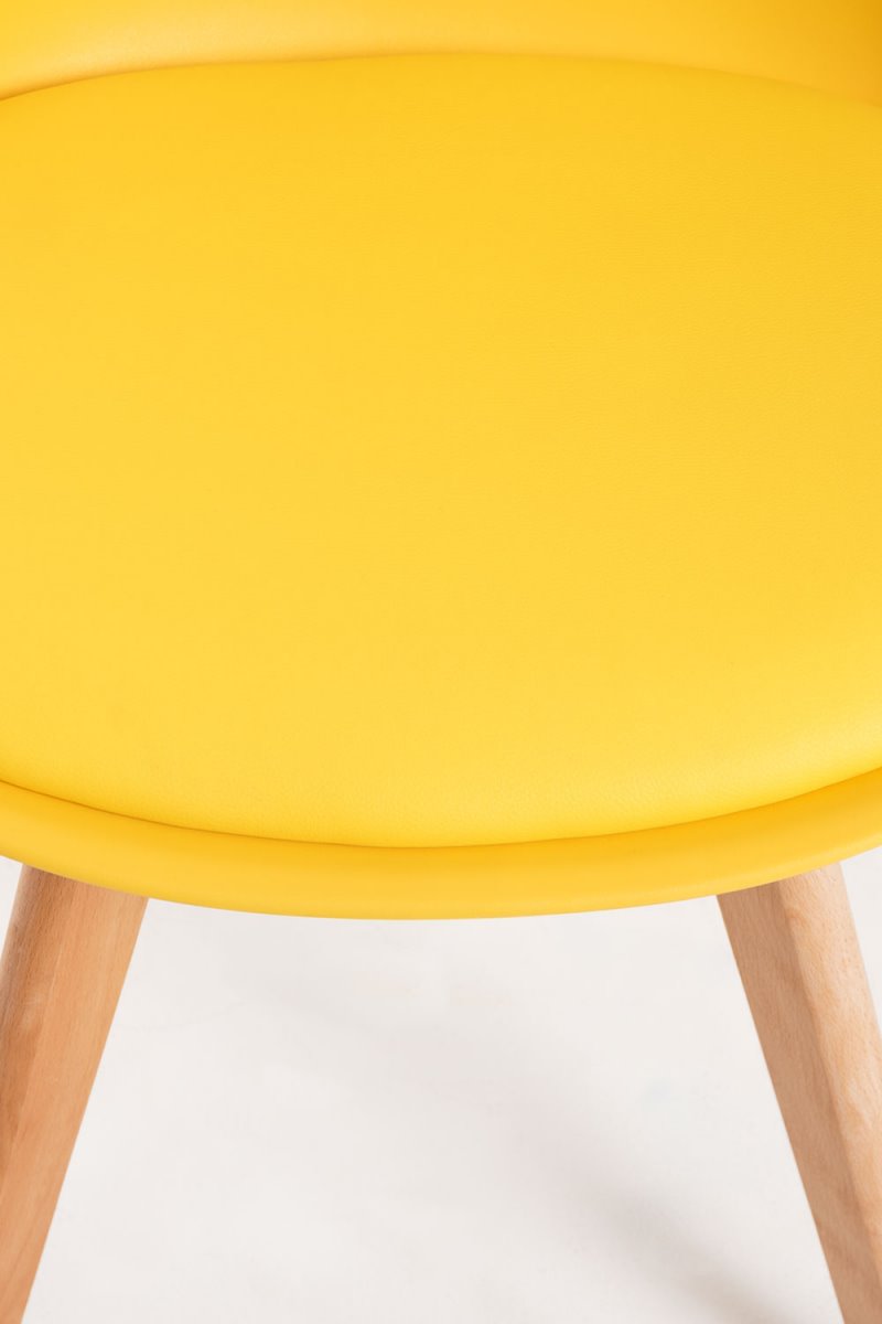 Silla Synk Basic - Amarillo - Conforama