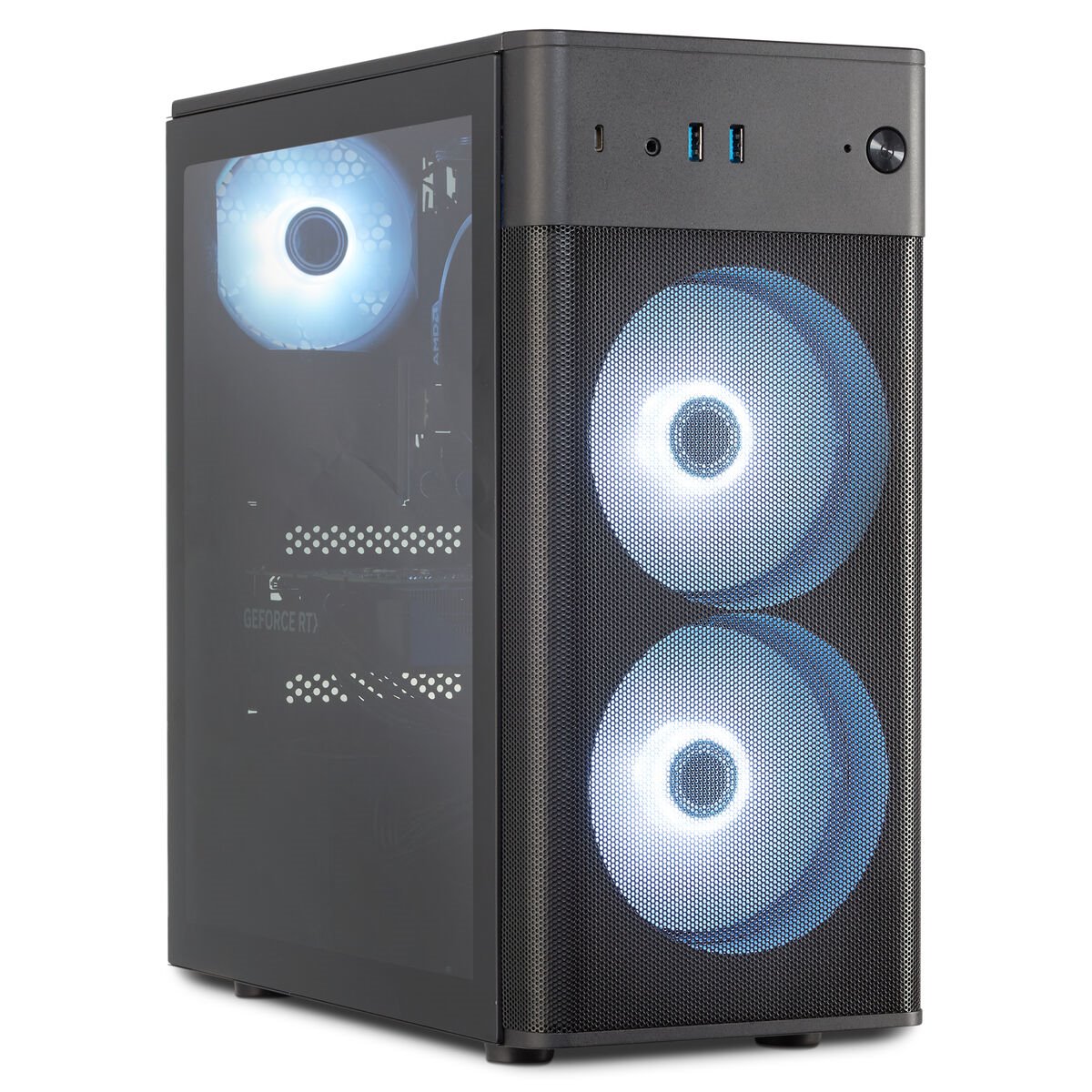 PC de Sobremesa Medion ERAZER P45 AMD Ryzen 5 5500U 16 GB RAM 1 TB SSD ...