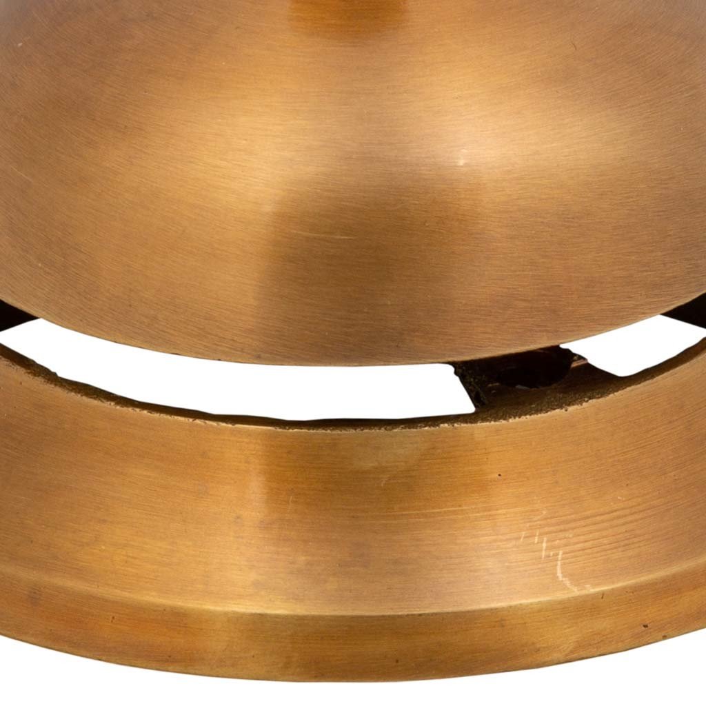 Timbre metal dorado d10 cm - Conforama