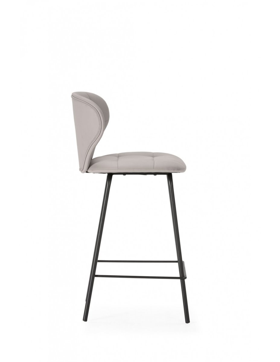 Pack de 2 taburetes altos MAURA color beige - Conforama