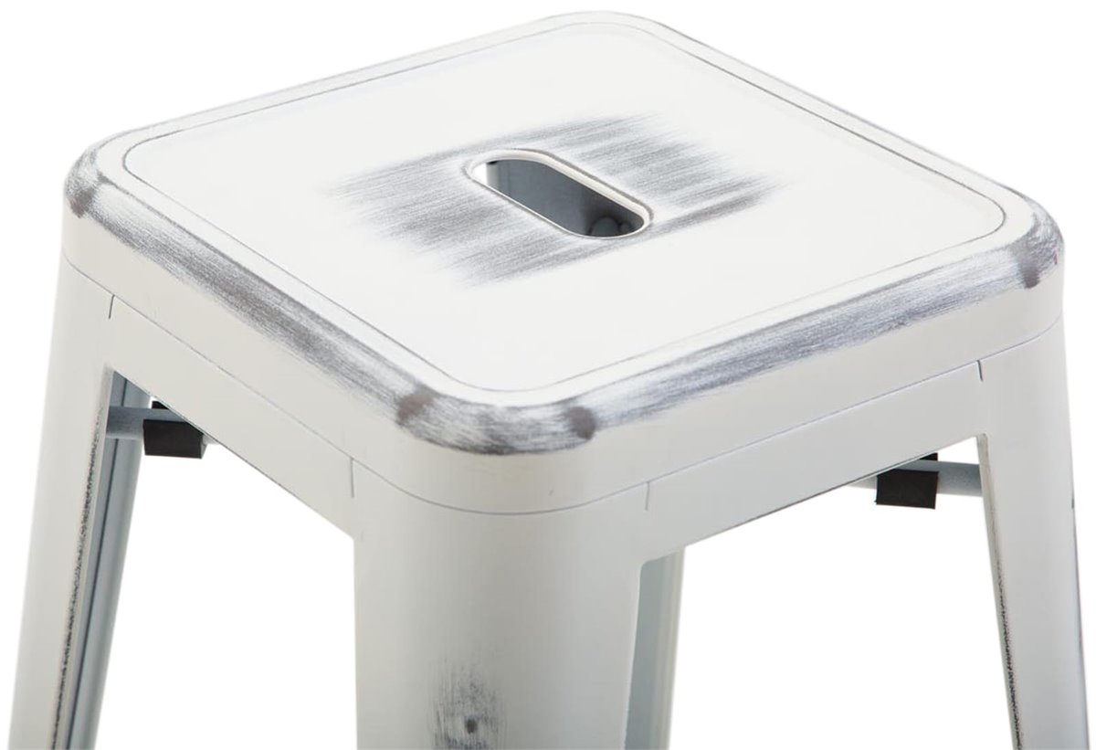 Taburete Metálico Joshua 43x43x76 cm - Conforama